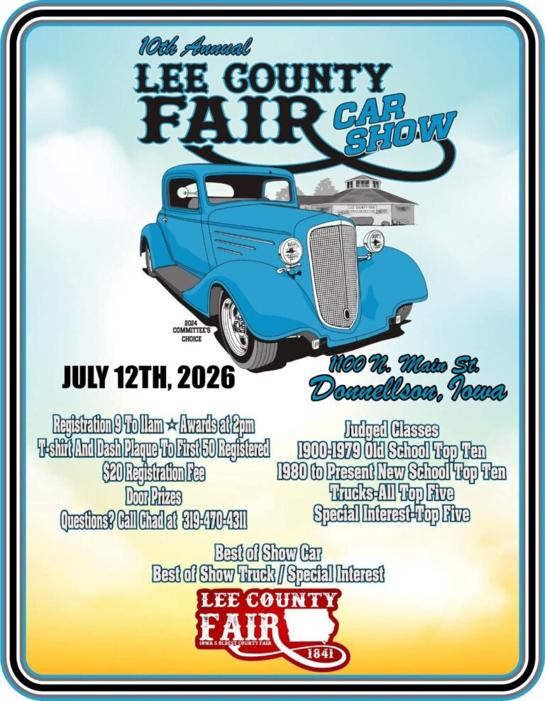 Iowa Car Shows - CarShowNationals.com